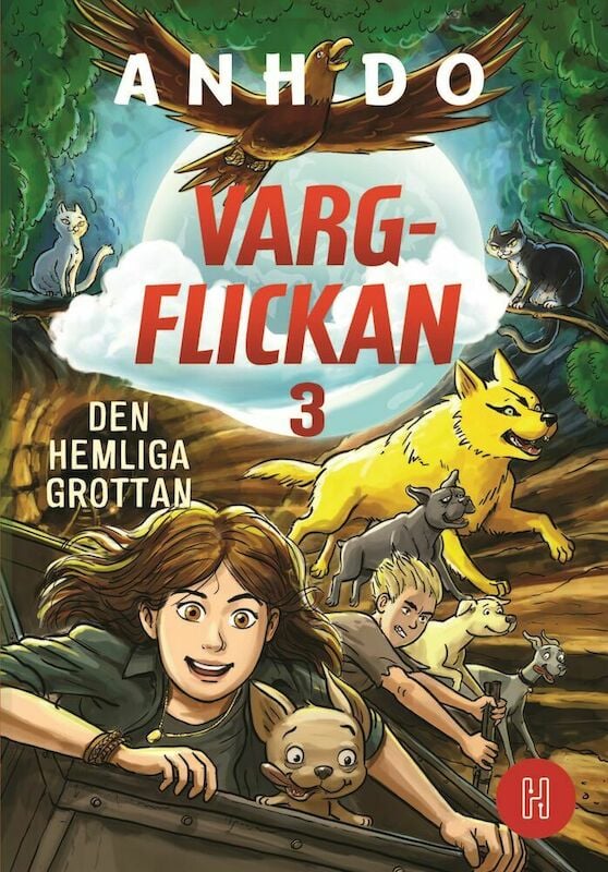 Vargflickan - Den hemliga grottan - 9789179713317 | Nypon & Vilja